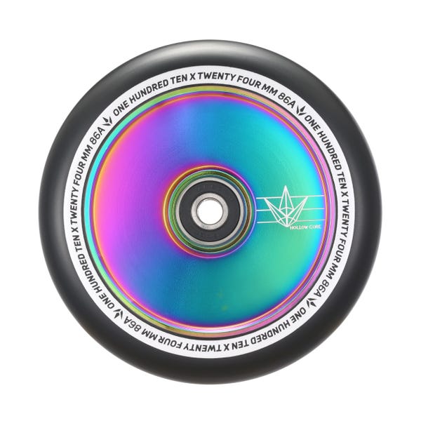 110mm Wheel (Single) Hollow Core - Oil Slick
